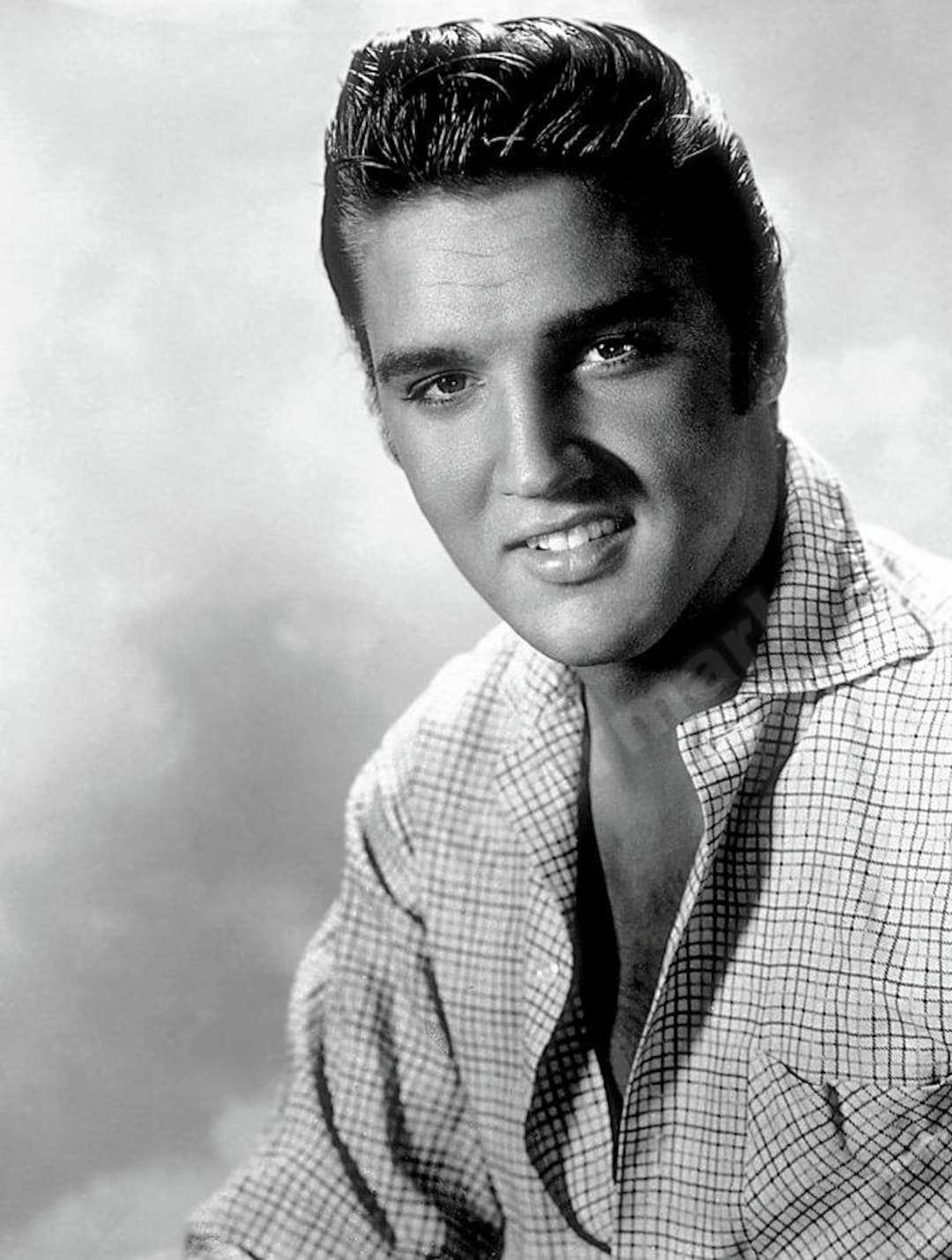 Elvis Presley Charming Smile Art Photo Posters Movies Celebrity ...