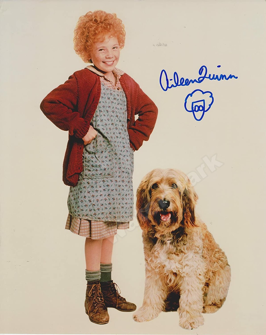 Aileen Quinn Annie Autographed Signed Photo Wall Art Posters Movies ...