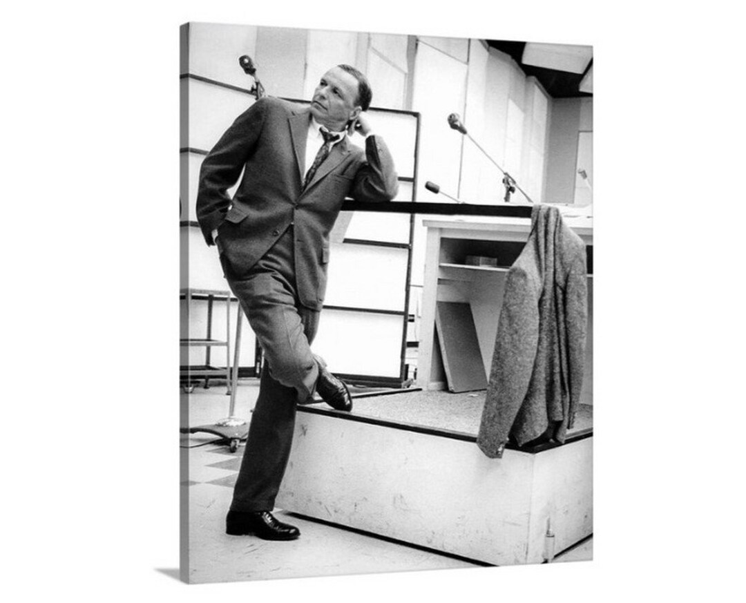 Sinatra Im Studio 20x25 cm Art Foto Poster Filme Promi Büro Home Bild ...