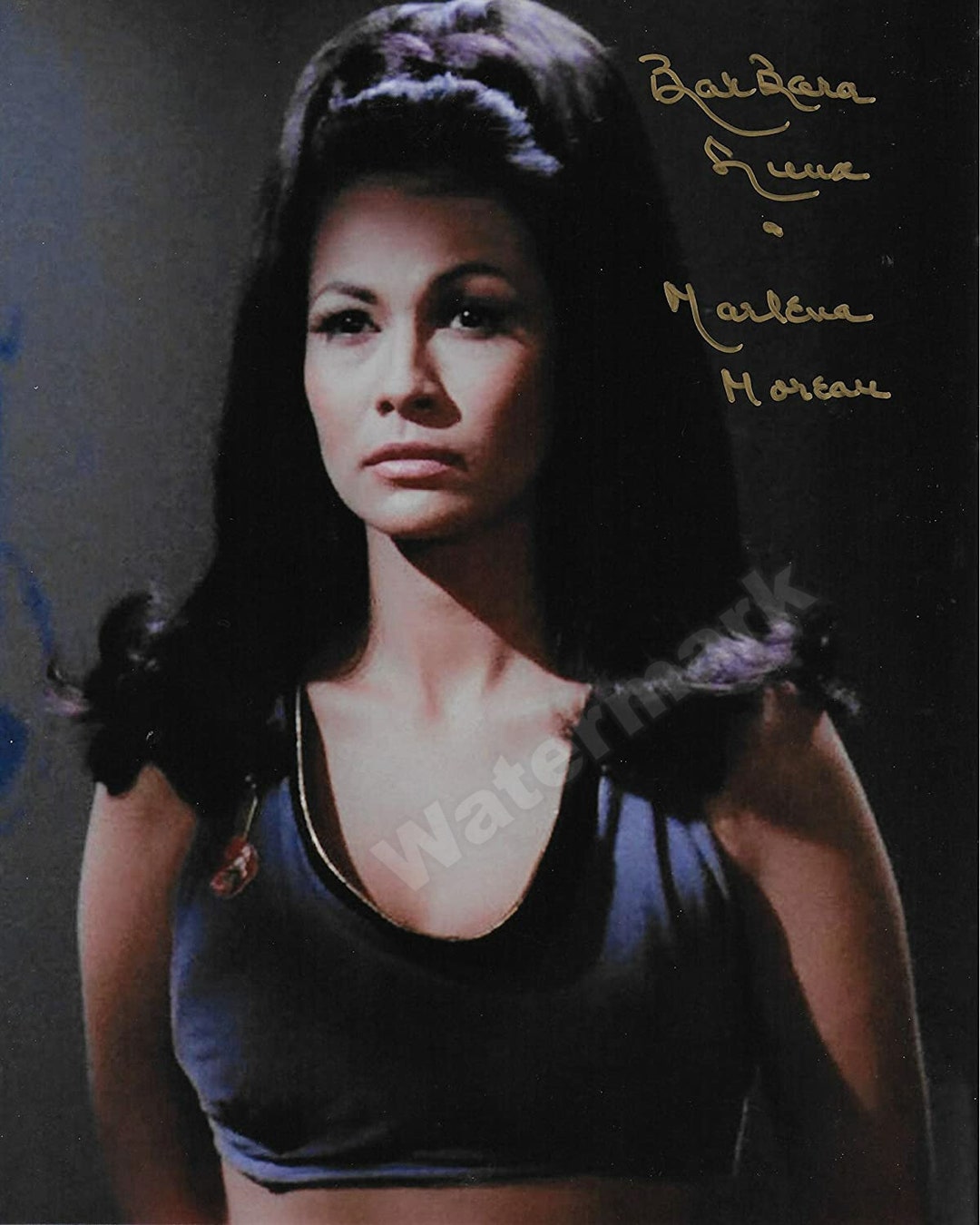Barbara Luna star Trek Autographed Signed Photo Art Posters Movies ...