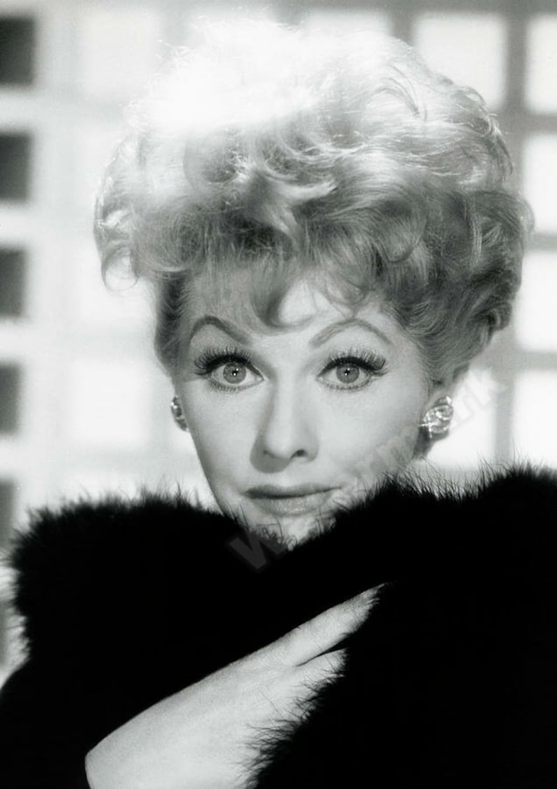 Lucille Ball Elegant Glamour Portrait Wall Art Photo Posters Movies ...