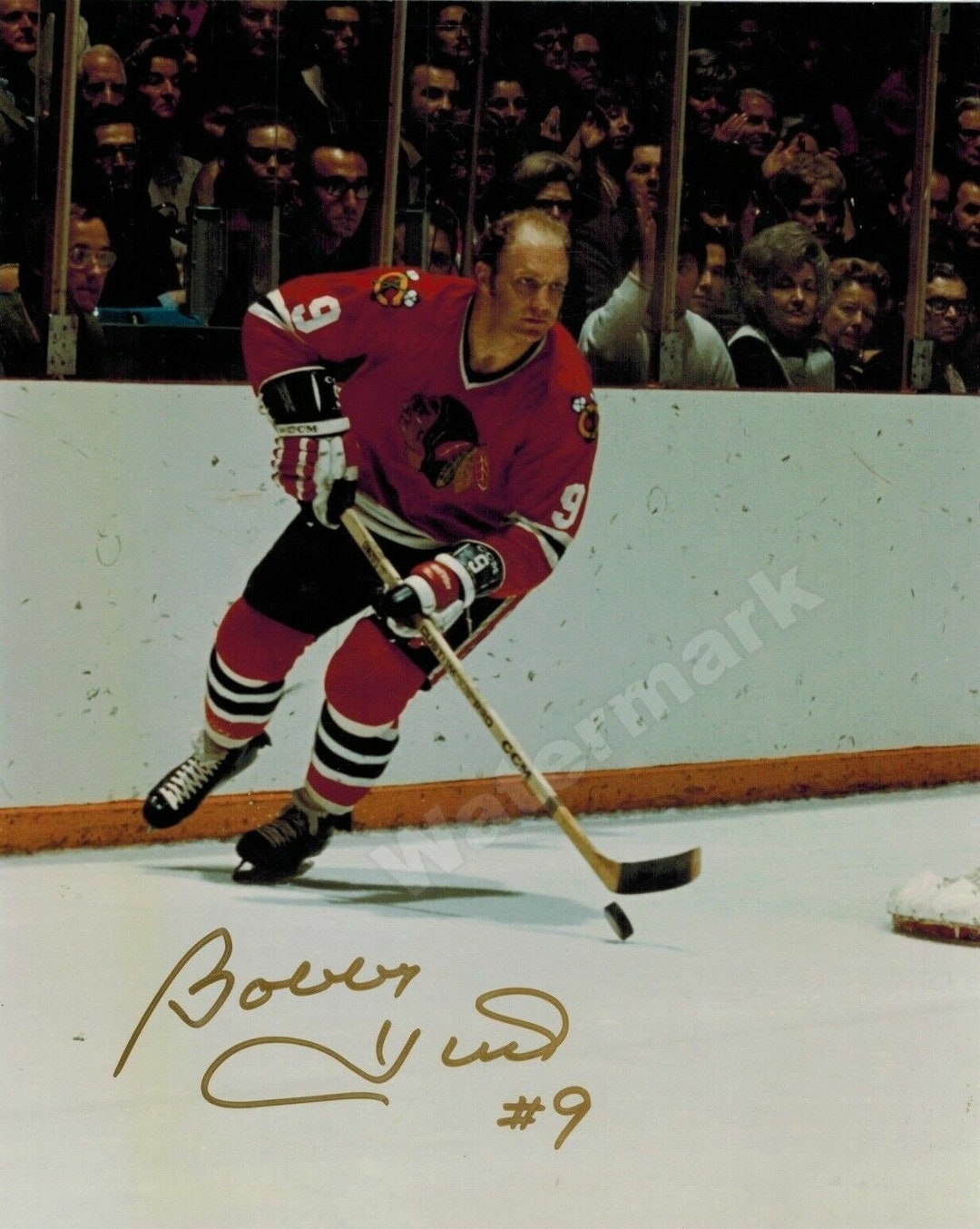 Bobby Hull Autographed Signed Photo Blackhawks REPRINT rp - Etsy