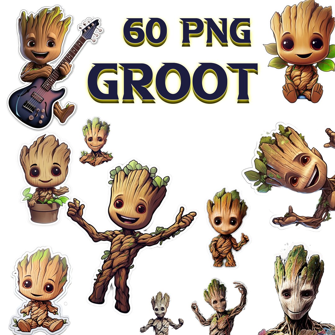 Groot PNG Groot Clipart Groot Tshirt Groot Sublimation Groot Bundle ...