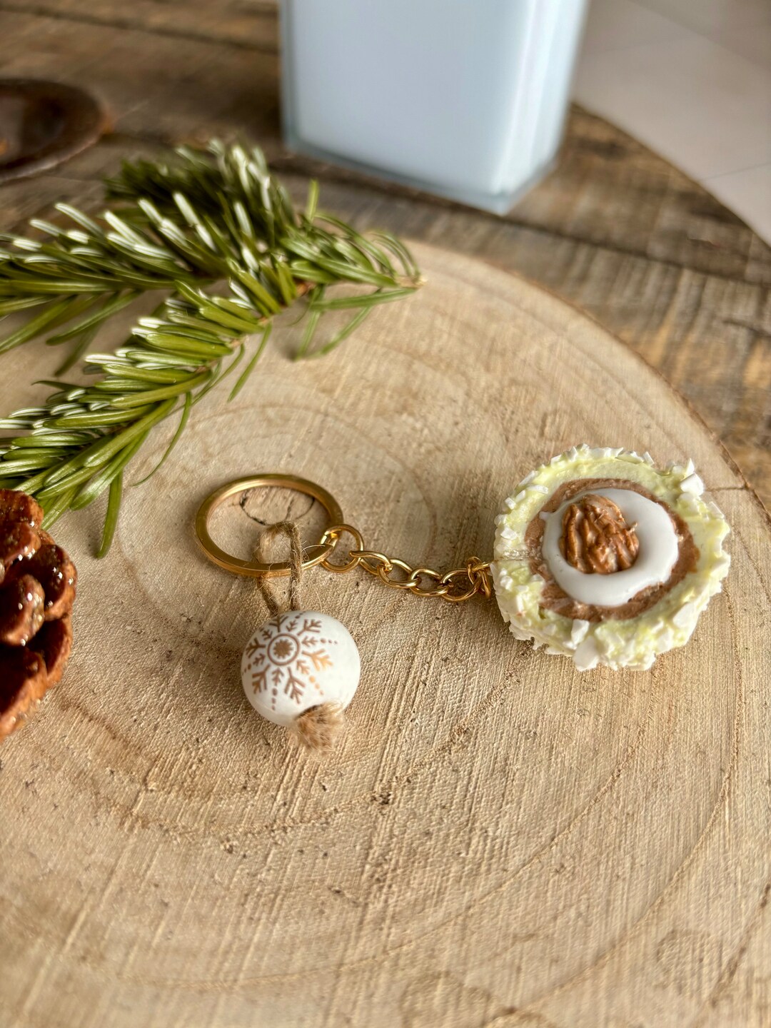 Raffaello Key Ring - Etsy
