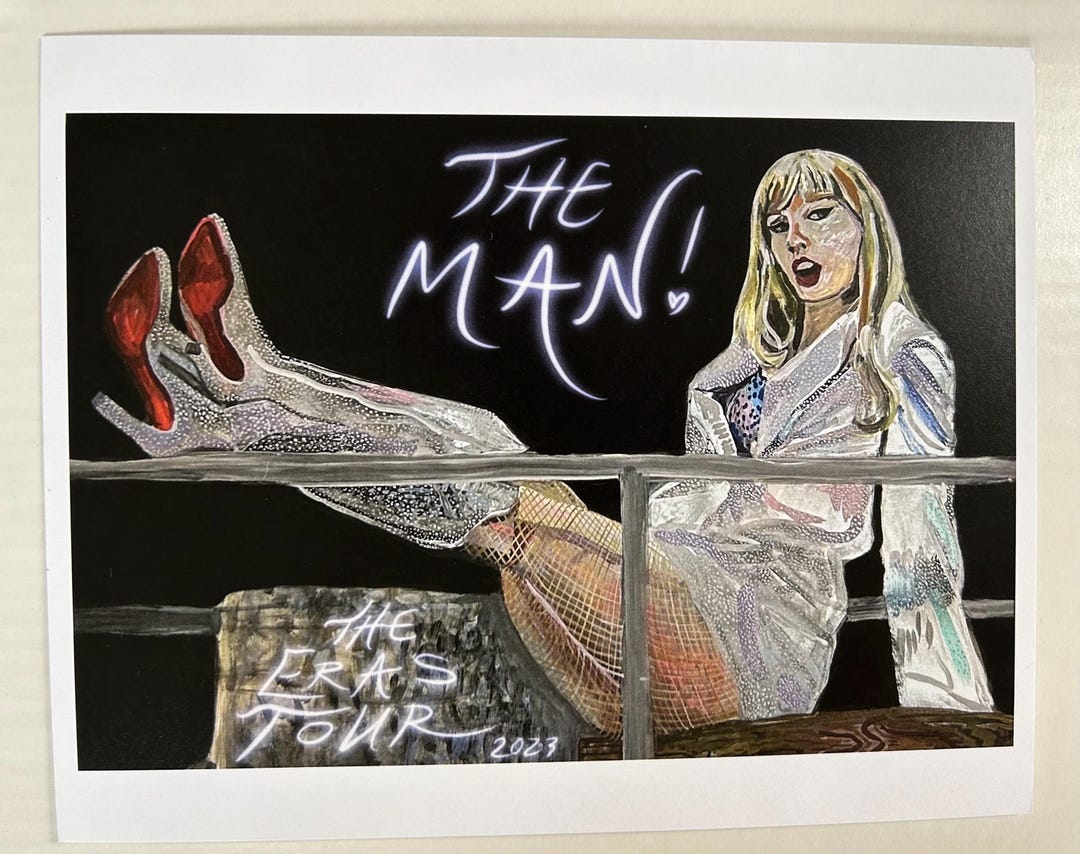 The Man! Print - Etsy