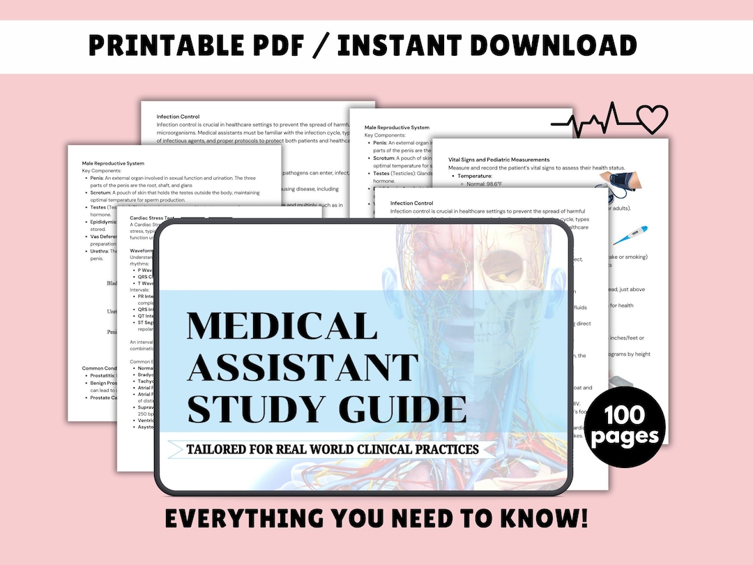 Medical Assistant, Anatomy and Physiology, Medical Assistant Study ...
