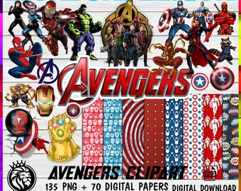 Avengers Svg Bundle, Avengers Svg, Cricut, Cut Files, Layered Digital ...