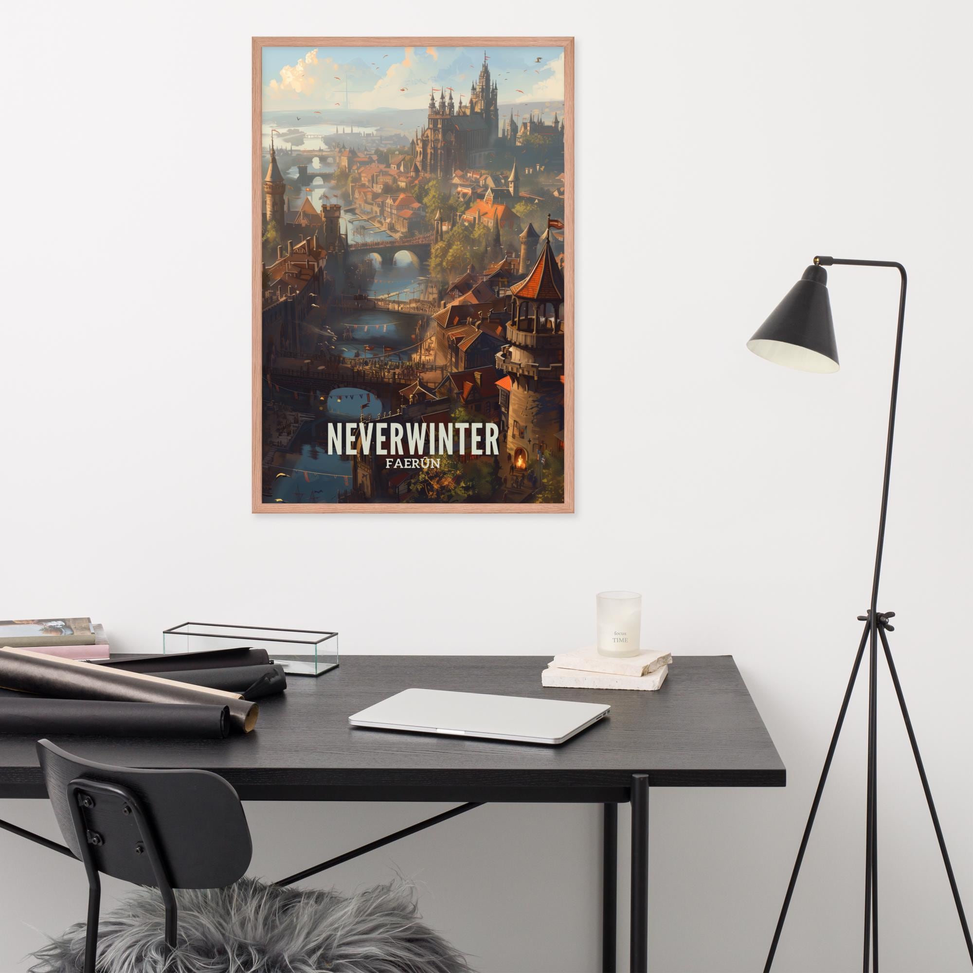 Dnd Neverwinter Poster (dungeons & Dragons) - Etsy