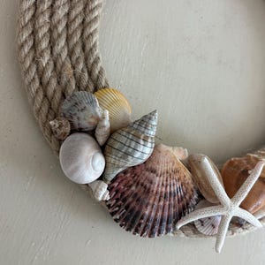 Seashell Wreath - Hand Made - Etsy