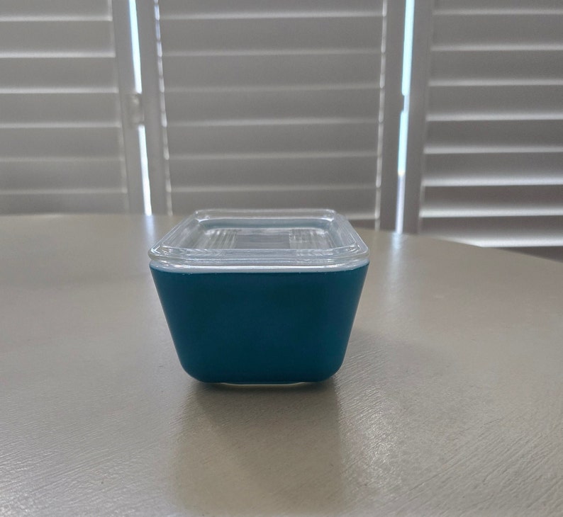 Pyrex Refrigerator Dish With Lid Primary Blue (502) 1 1/2 PT - VTG - Etsy