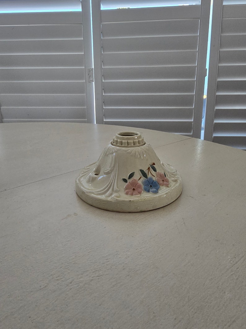 Porcelain Pull Chain Ceiling Light Fixture VTG - Etsy