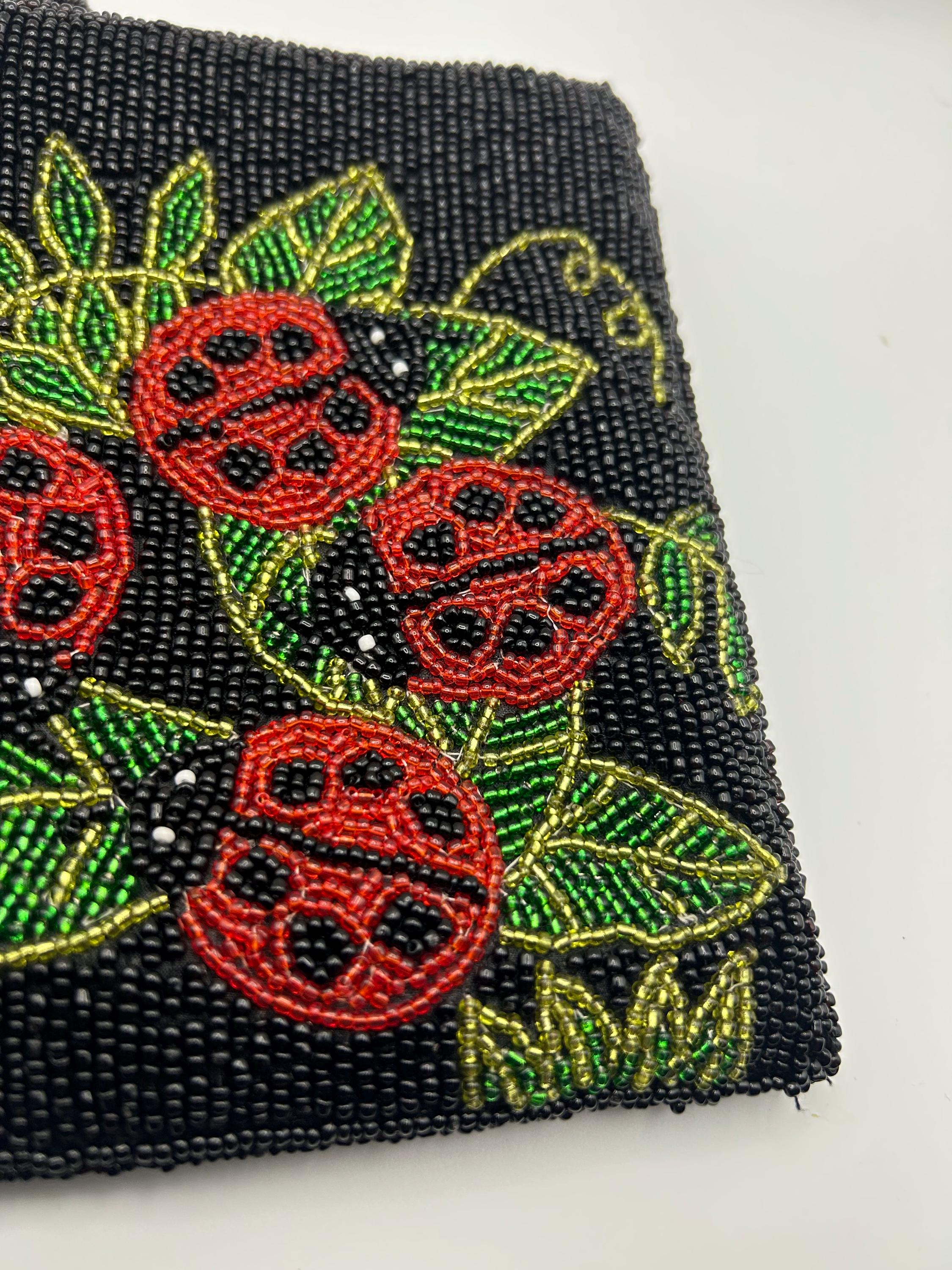 Ermo Beaded Purse With Ladybugs - VTG - Etsy