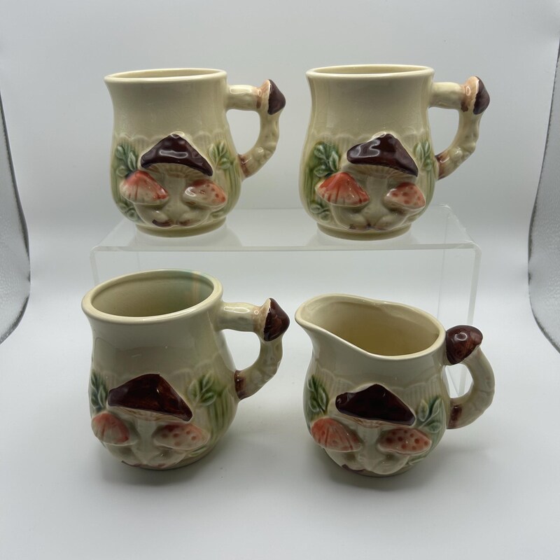 Mushroom Tea Set - Etsy