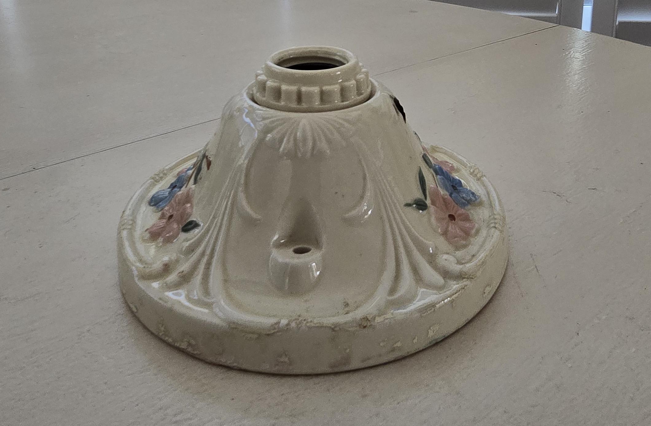 Porcelain Pull Chain Ceiling Light Fixture VTG - Etsy