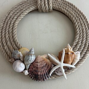 Seashell Wreath - Hand Made - Etsy