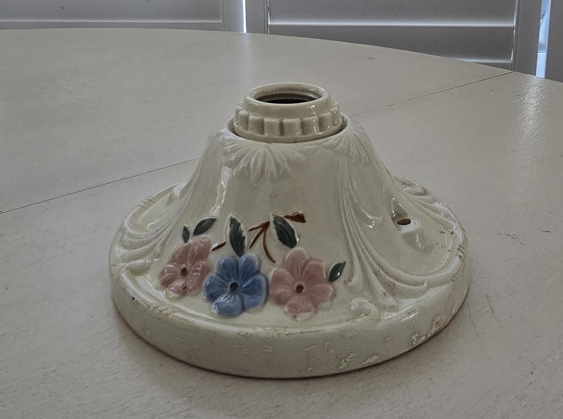 Porcelain Pull Chain Ceiling Light Fixture VTG - Etsy