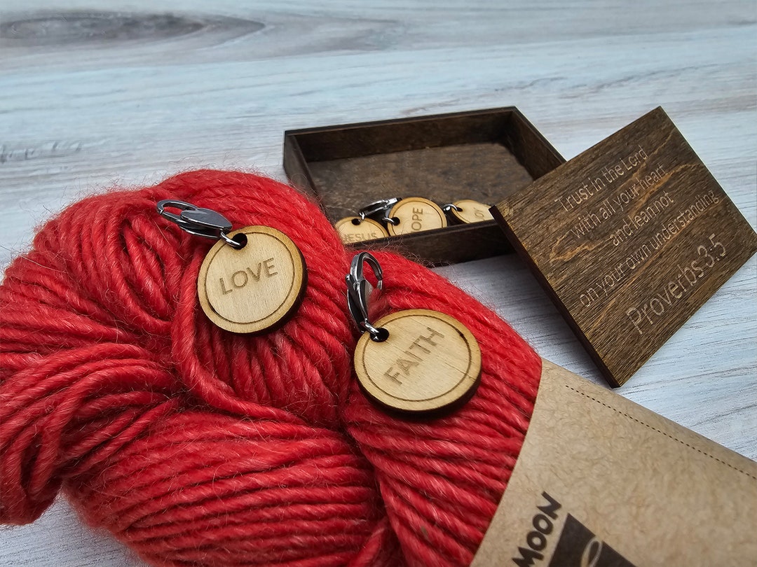 Stitch Markers Progress Markers Crochet Gift For Gifted - Etsy