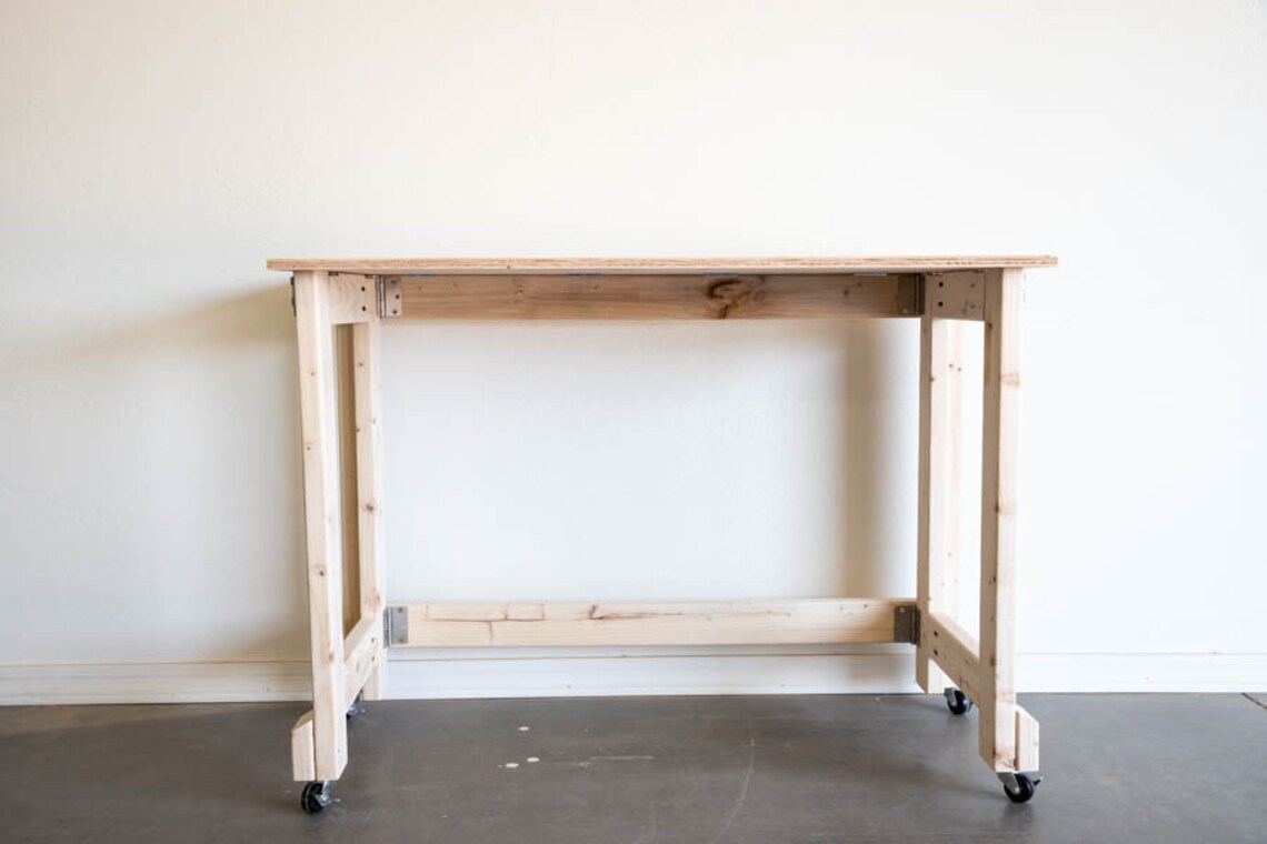 Easy Portable Folding Work Table DIY Plans, PDF Download, Woodworking ...