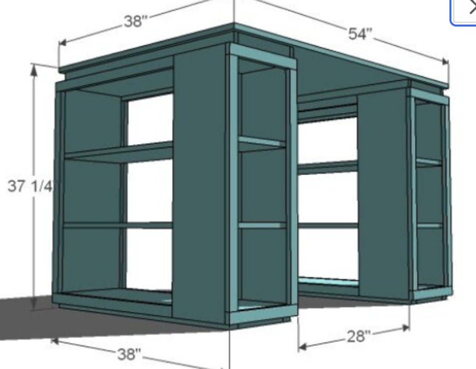 Sewing Table Plans, DIY Craft Table Plans, Workbench Plans, Worstation ...