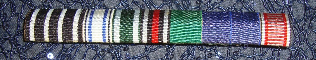 9 Place German Officer Ribbon Bar - Etsy