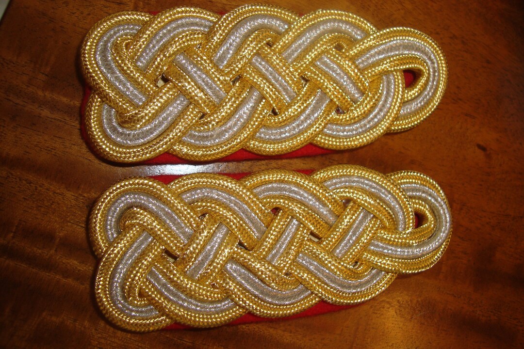 German Generalmajor major General Shoulder Boards-a Pair - Etsy
