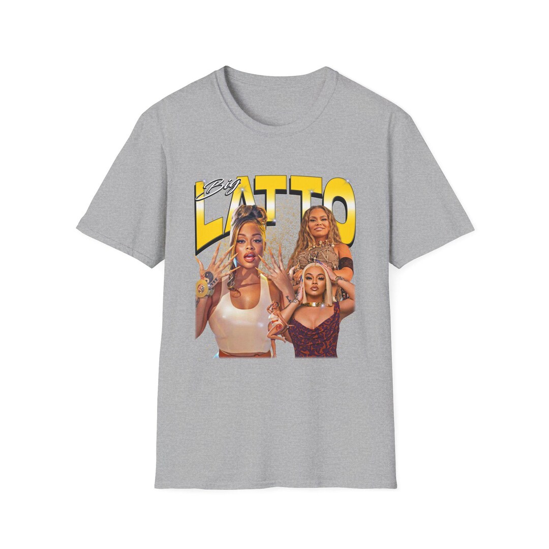 Big Latto Unisex Softstyle T-shirt, Rapper Tee, Big Latto Tour Shirt ...