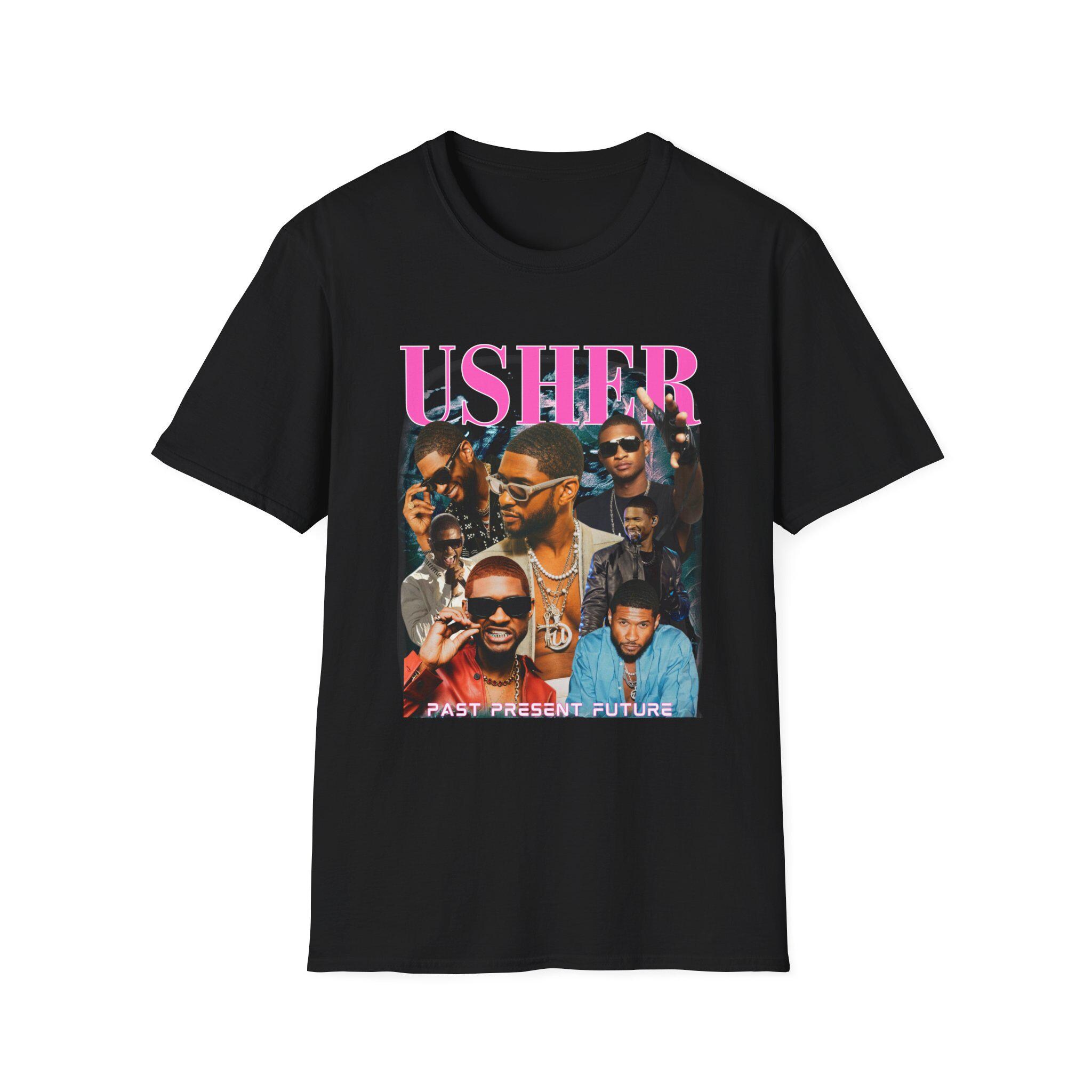 Usher T-shirt, Usher Tour T-shirt, T-shirt for Usher Concert - Etsy