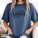 Vintage Trendy Christian ABIDE Custom Comfort Colors Tee Christian ...