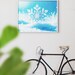 Modern Winter Download Blue & White Snowflakes Watercolour Snowflake ...