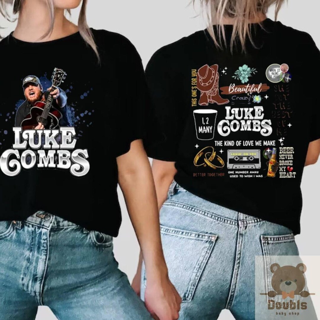 Luke Combs World Tour Shirt, Country Music Sweatshirt, Luke Combs Tour ...