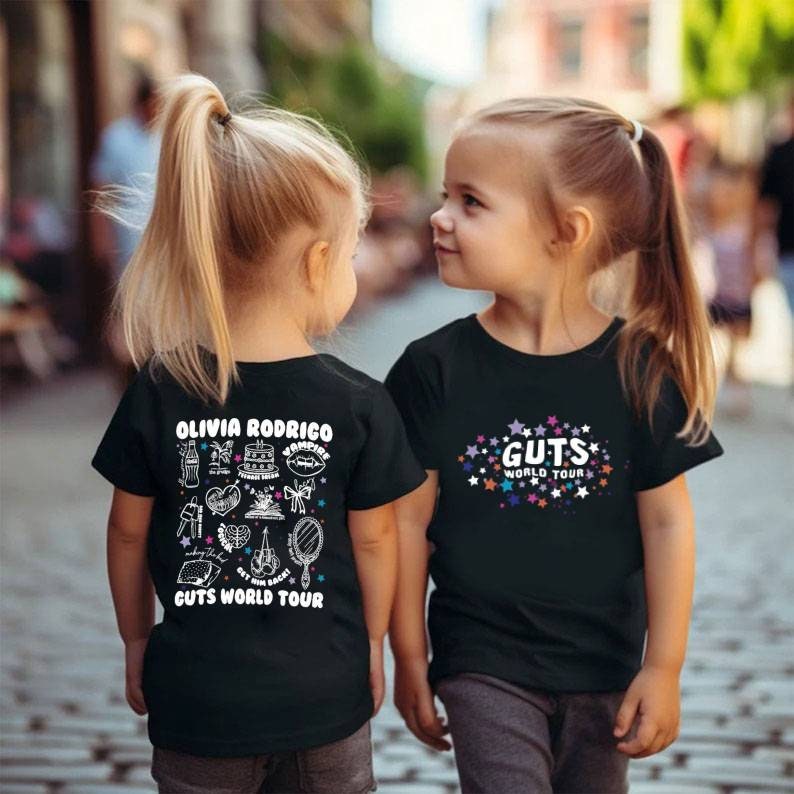 Olivia Rodrigo Guts World Tour Youth Shirt, Olivia Bad Idea Right Sour ...