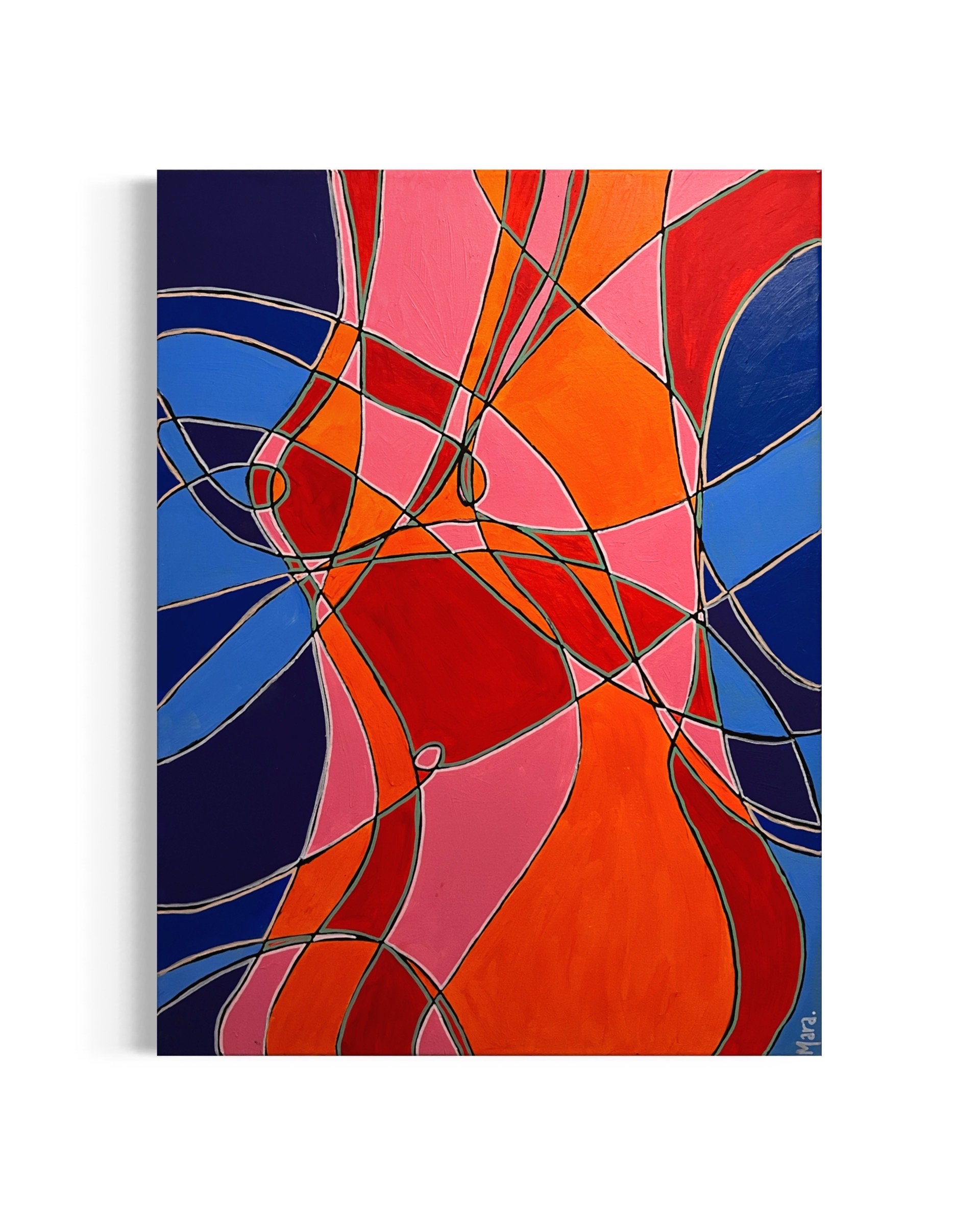 Acrylic Body Painting - Etsy