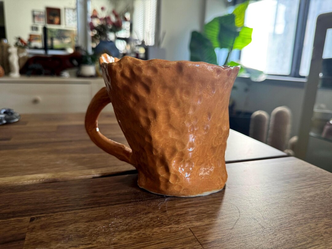 LARGE Hand-built Ceramic Pottery “windswept” Mug - Etsy
