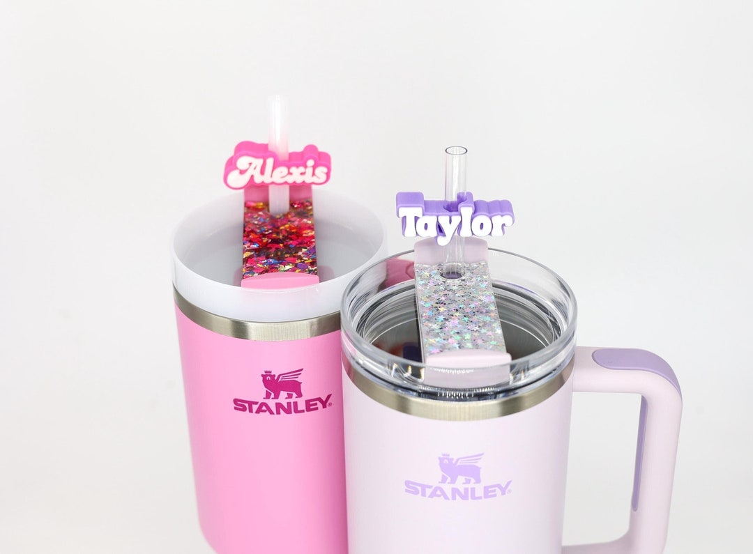 3D Personalized NAME Straw Topper | Made for Stanley Straws 10mm | Cup ...