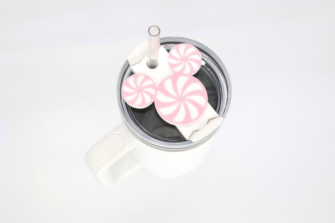 Stanley Tumbler Mickey Peppermint Lid Topper by Sippy Couture | 20 Oz ...