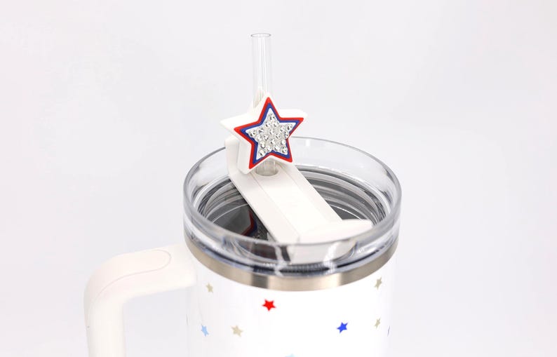 3D Star Straw Topper | Made for Stanley Straws 10mm | Cup Accessory ...