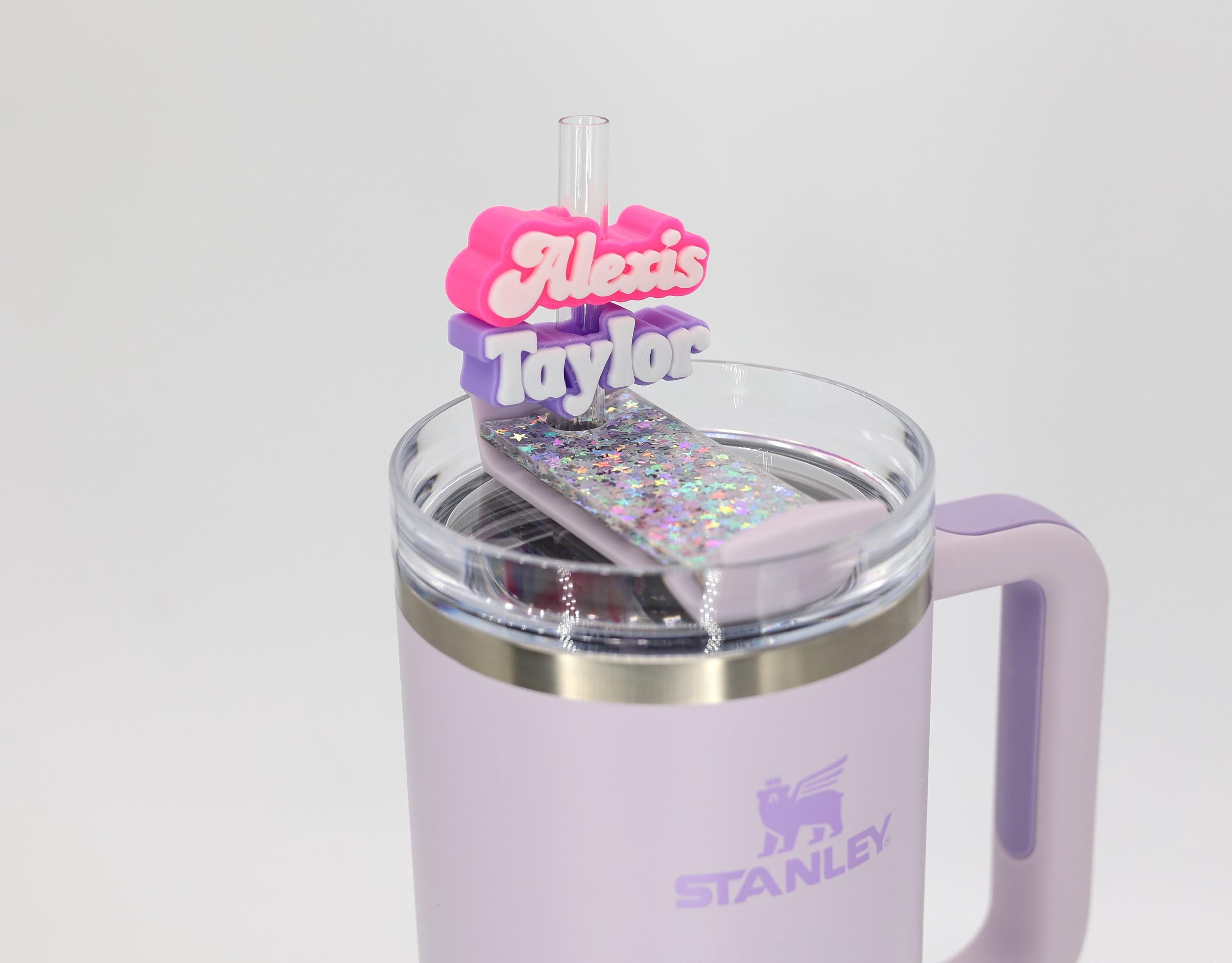 3D Personalized NAME Straw Topper | Made for Stanley Straws 10mm | Cup ...