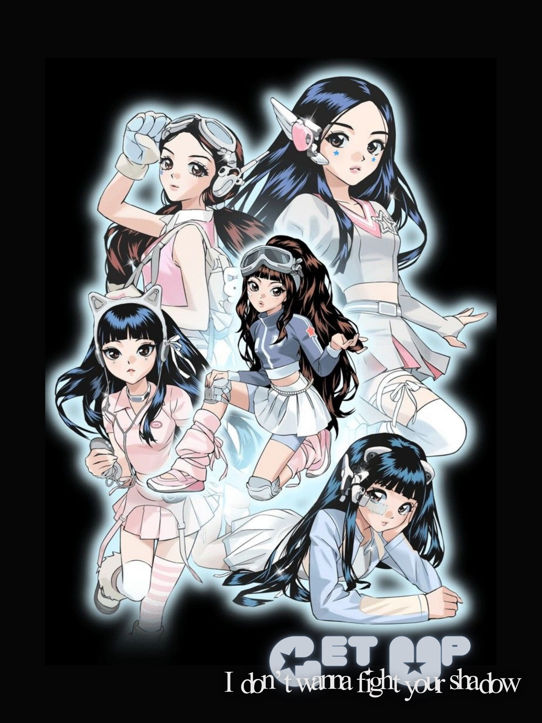 Kpop New Jeans Album Poster, New Jeans 2nd EP Album Poster, New Jeans ...