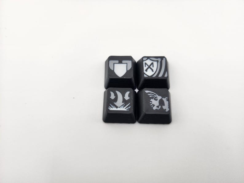 Runescape Keycaps - Custom 3D Printed Gaming Keys - Mechanical Keyboard ...
