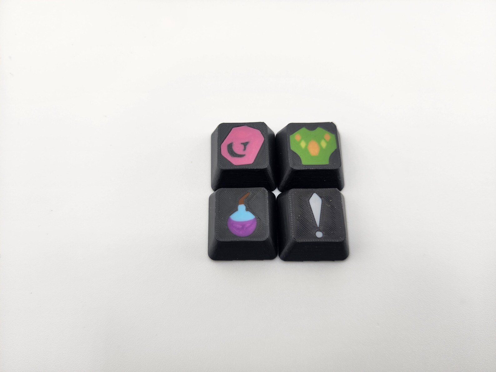 Runescape Keycaps - Custom 3D Printed Gaming Keys - Mechanical Keyboard ...