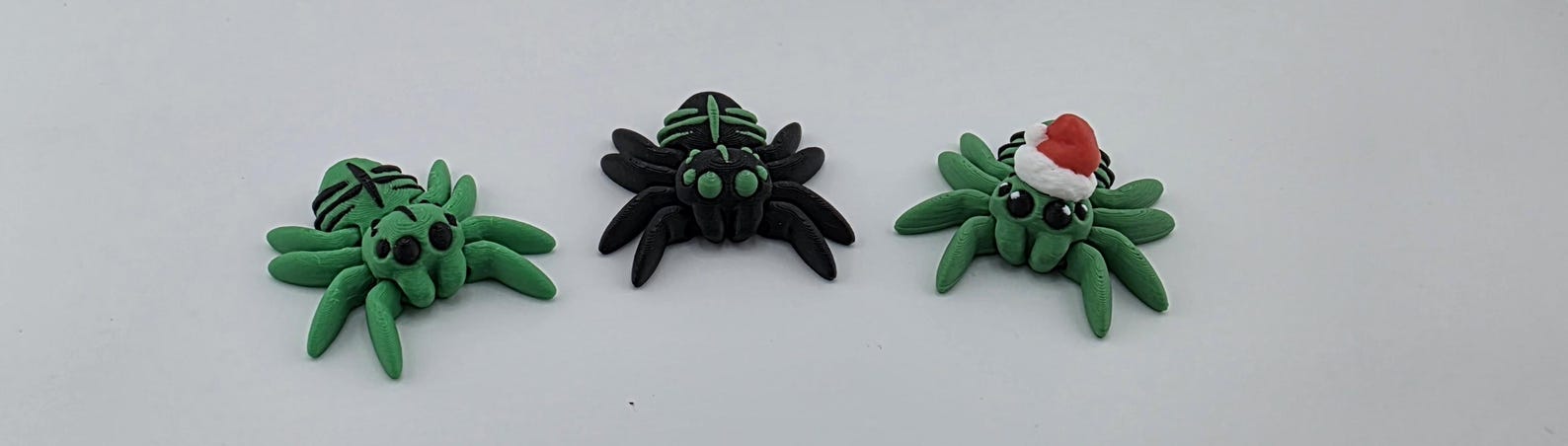 Articulated Tiny Spider - 3D Printed - Flexible Fidget Toy - Cinderwing ...