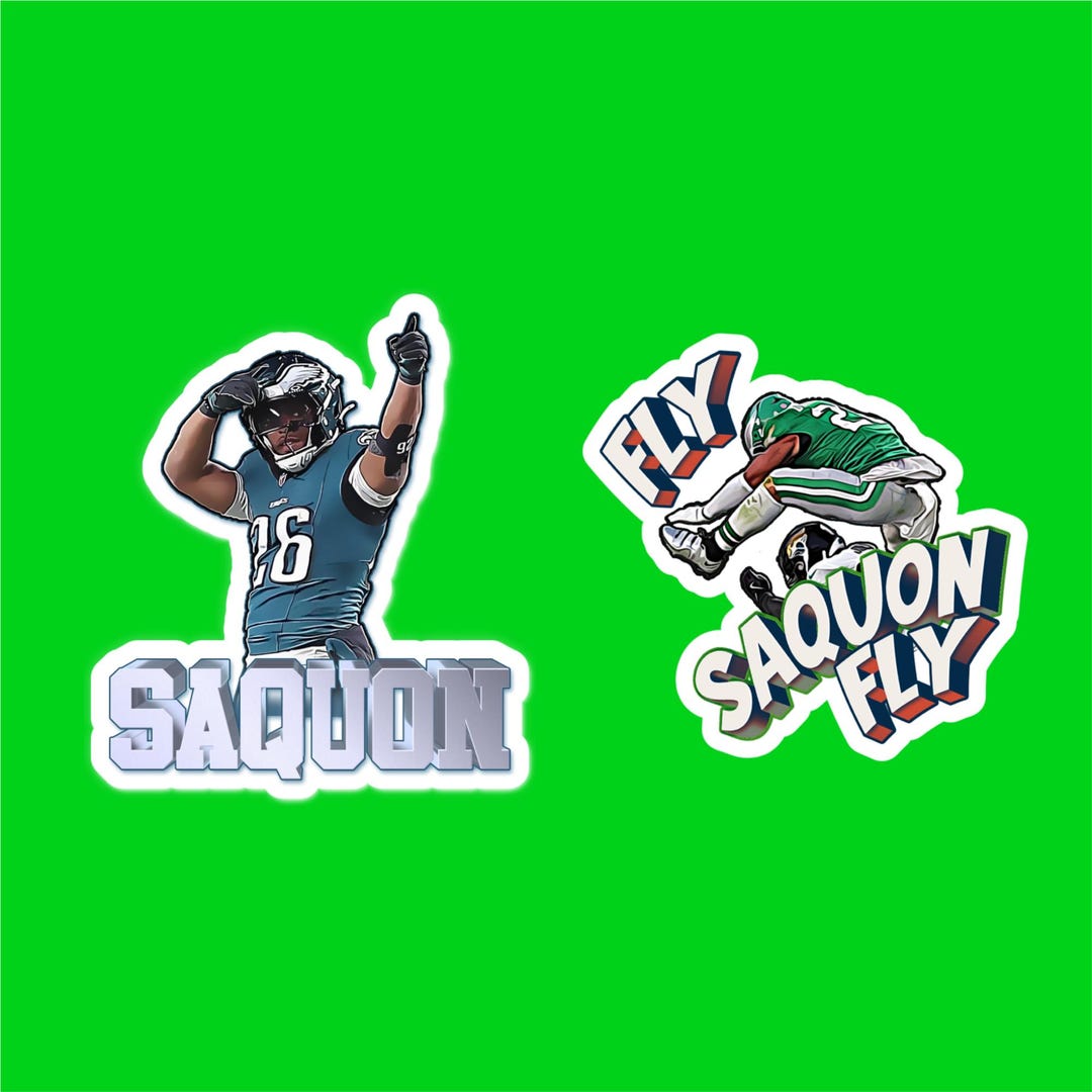 Saquon Barkley Stickers Different Size Variation's - Etsy