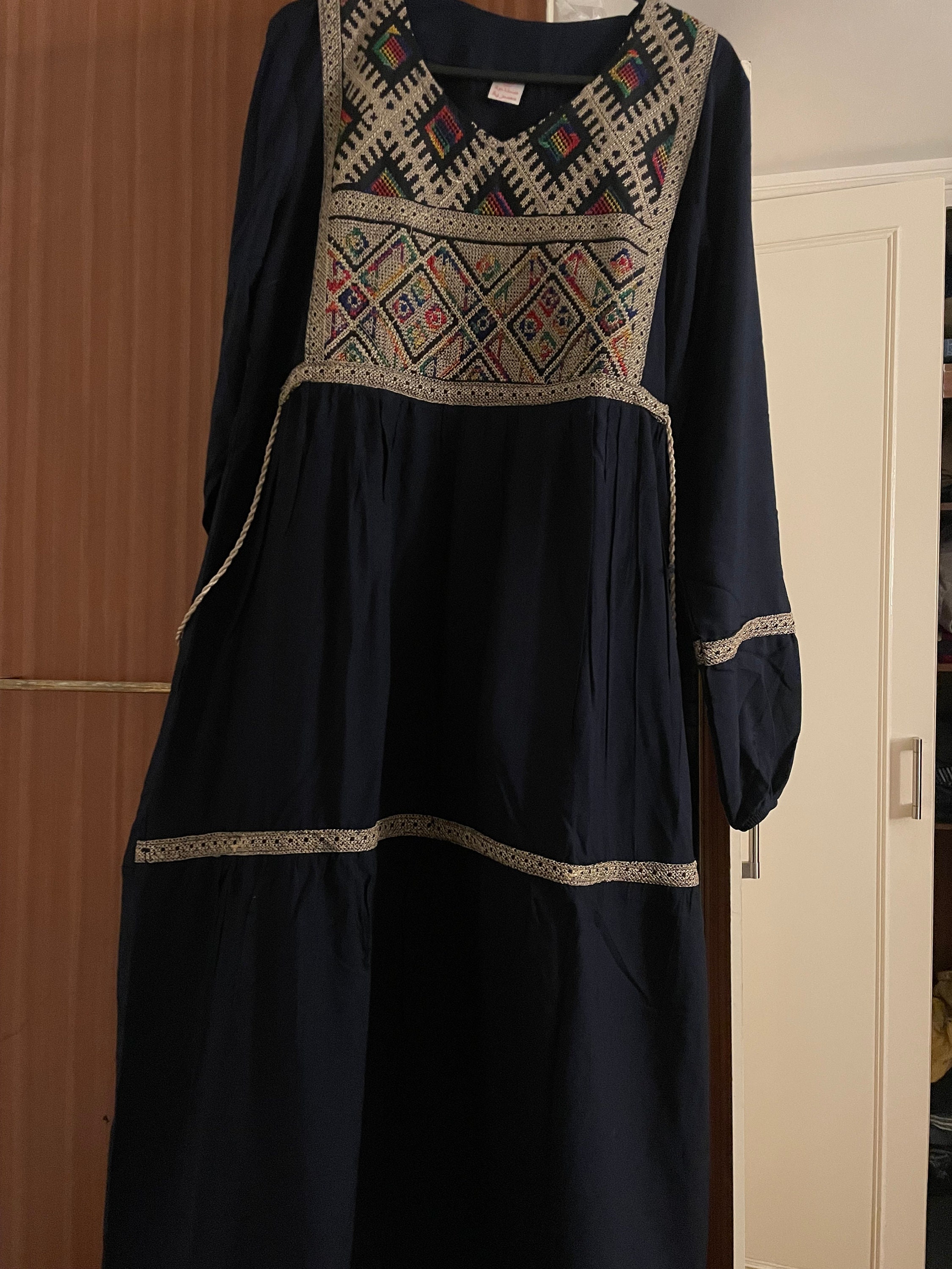 Traditional Embroidery Egyptian Galabeya - Etsy