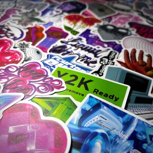 100+ Random Retro Y2K Sticker Pack | Assorted Cyber Trend Themed ...