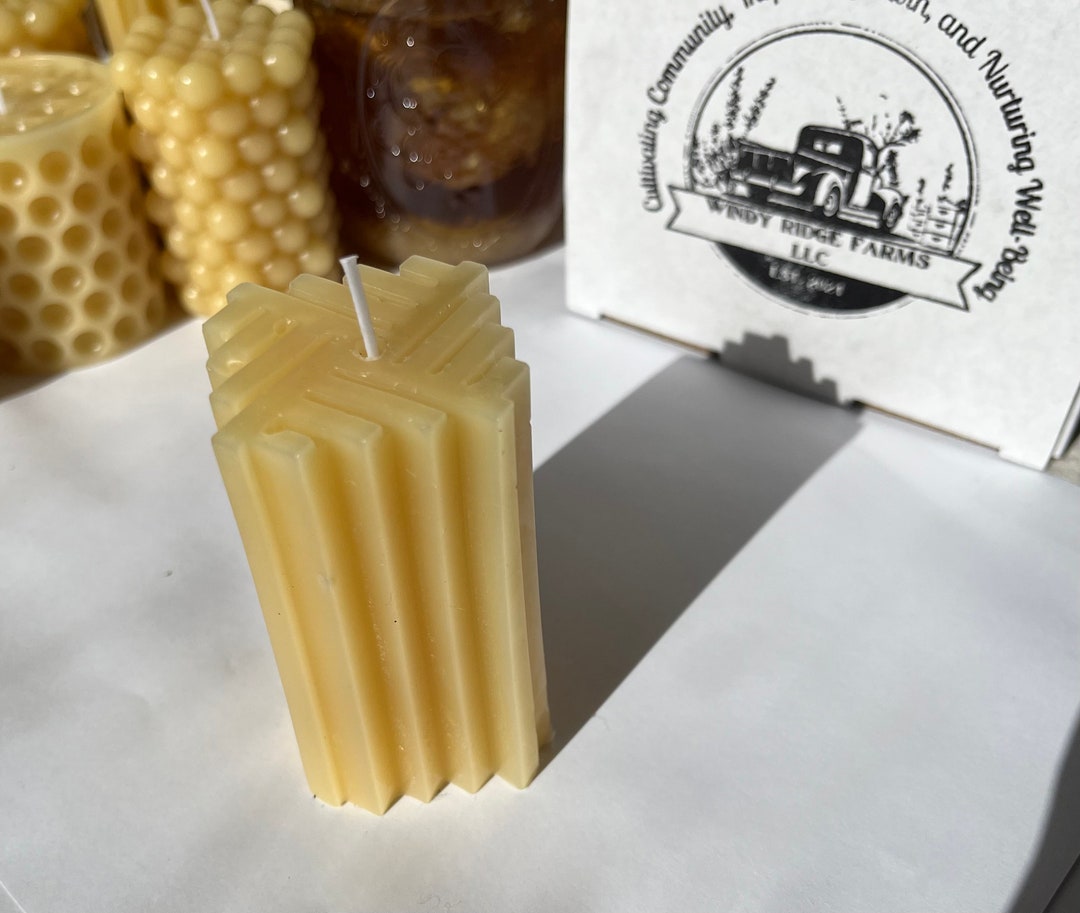 Windy Ridge Farms' Artisanal Glow: Handcrafted 100% Pure Beeswax ...
