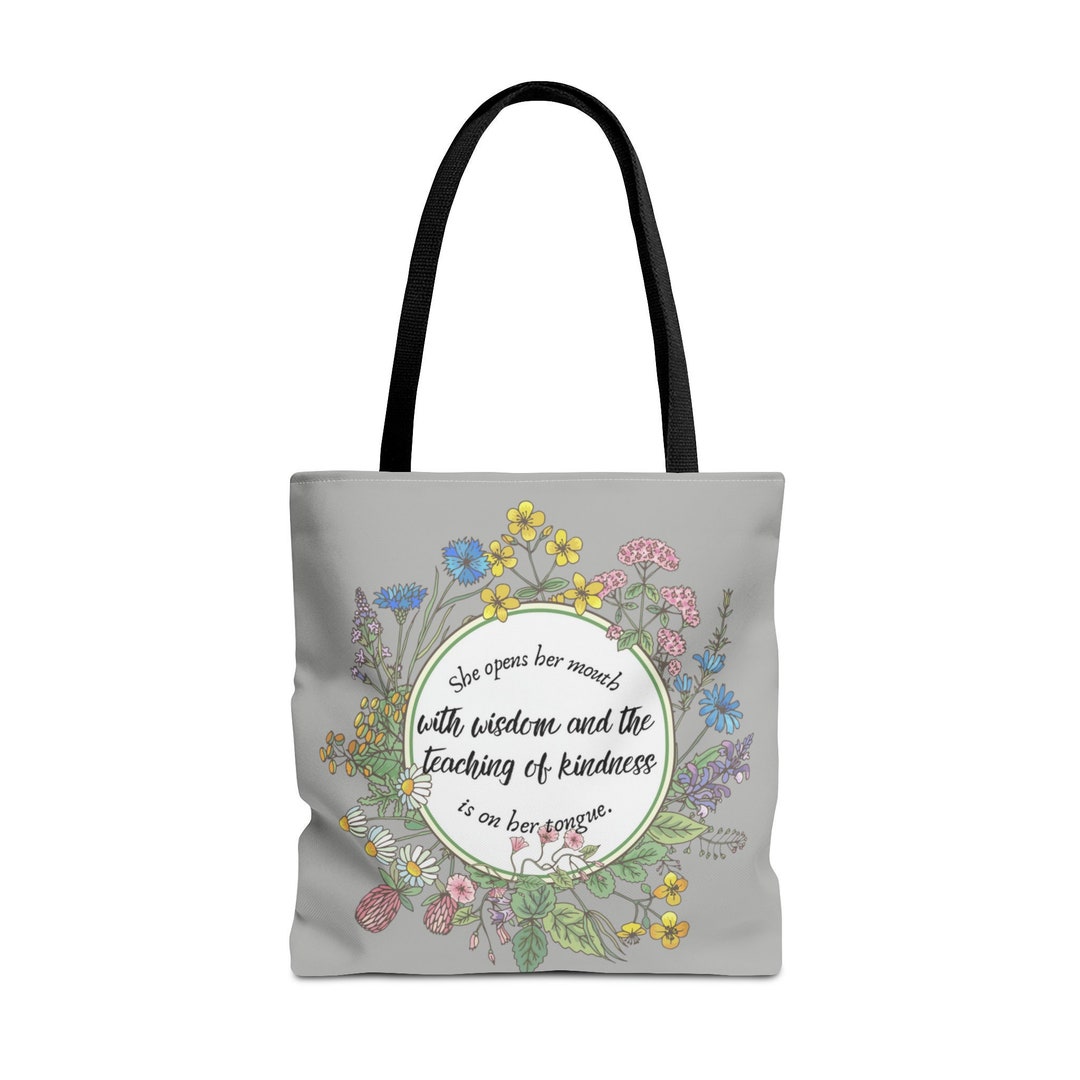 Momma's Christian Tote Bag Book Bag Bible Bag Bible Purse Church Bag ...