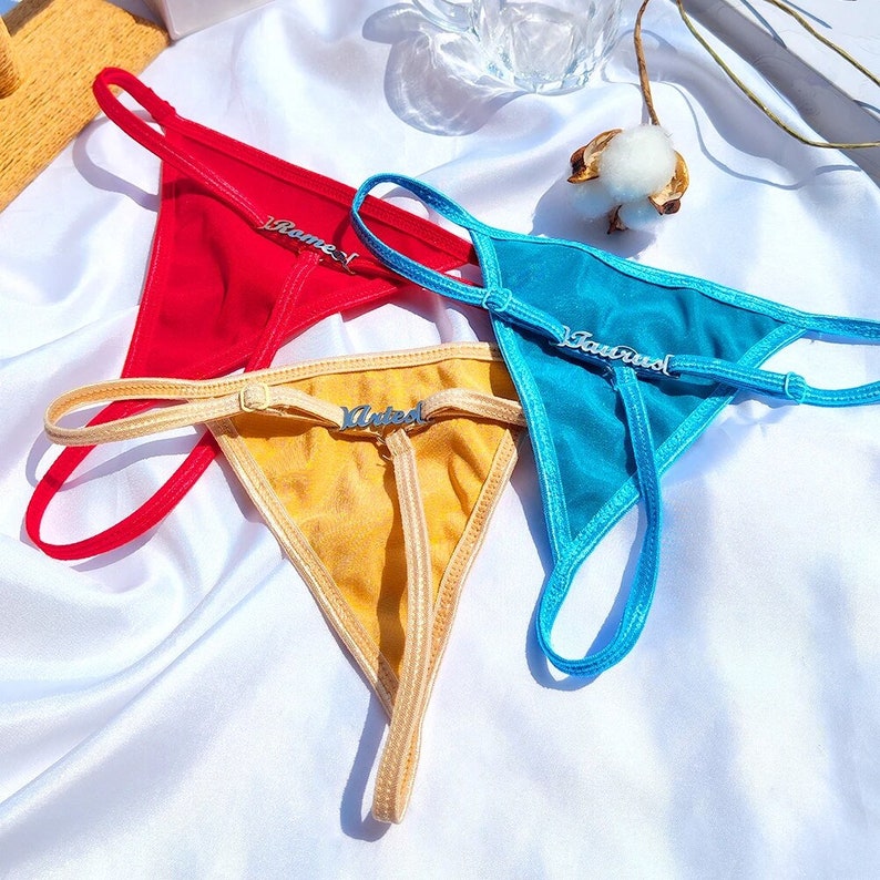 Custom Name G String Thong, Personalized G String, Personalised ...