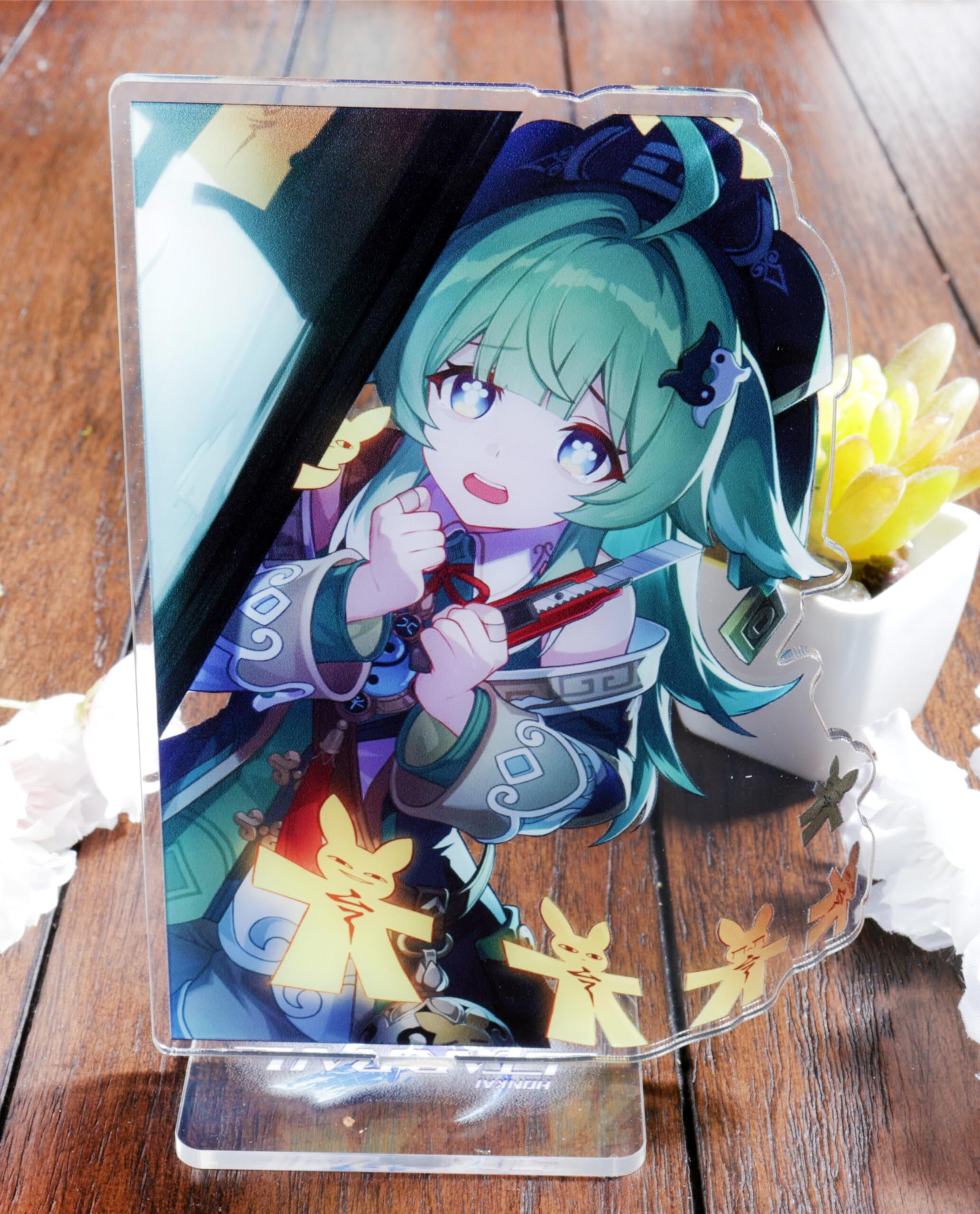 Honkai Starrail Acrylic Figure Poster, Starrail Acrylic Stand Table ...