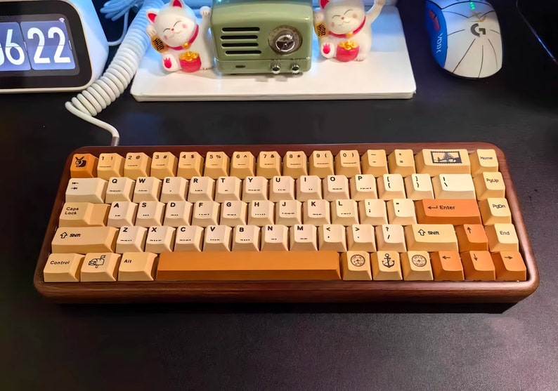 Vintage Stamps Keycap Set, 143 Pcs Keycap Set, Cherry Profile PBT ...