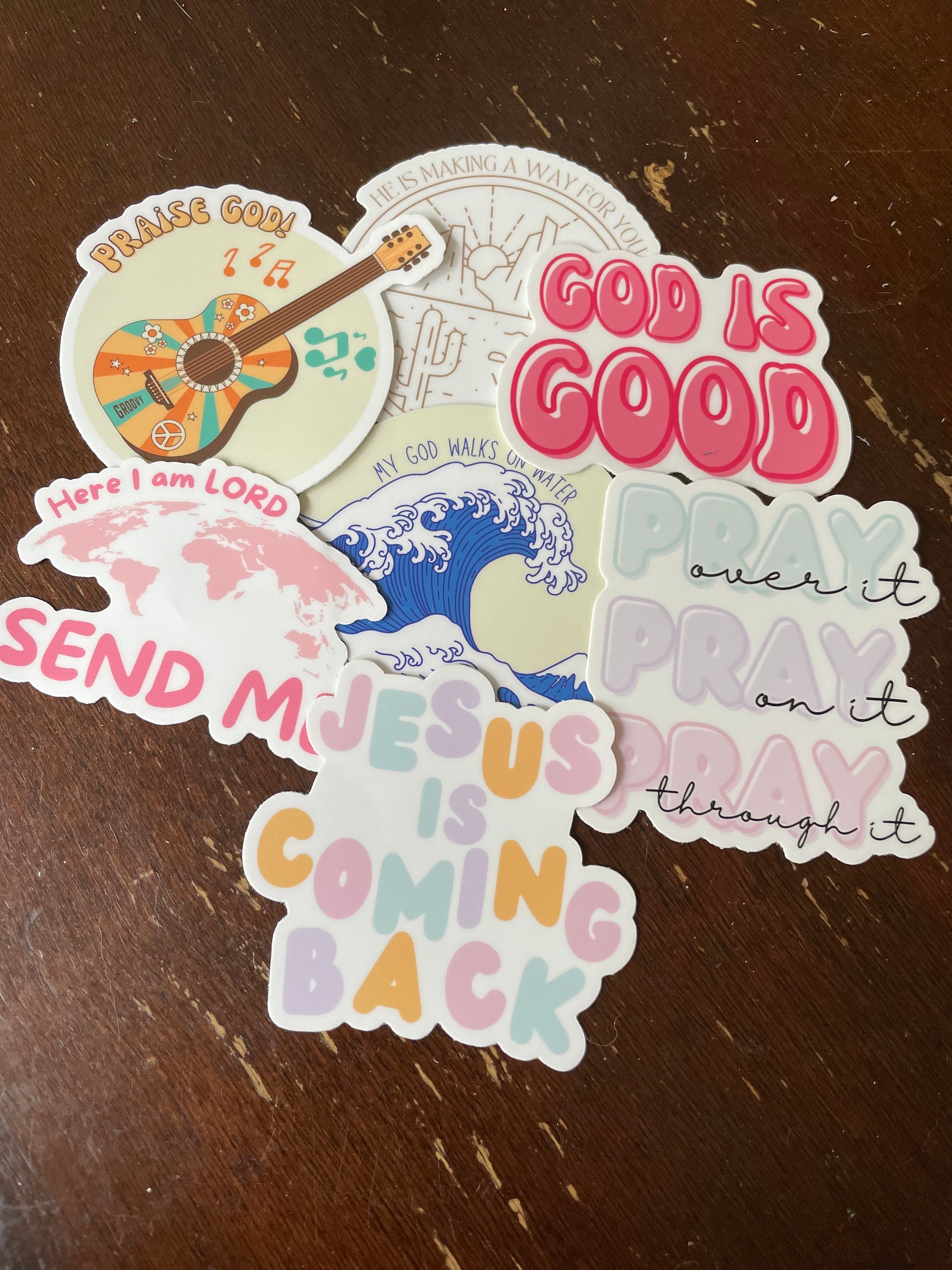 Christian Sticker Pack / Bible Verse Stickers / Christian Stickers ...